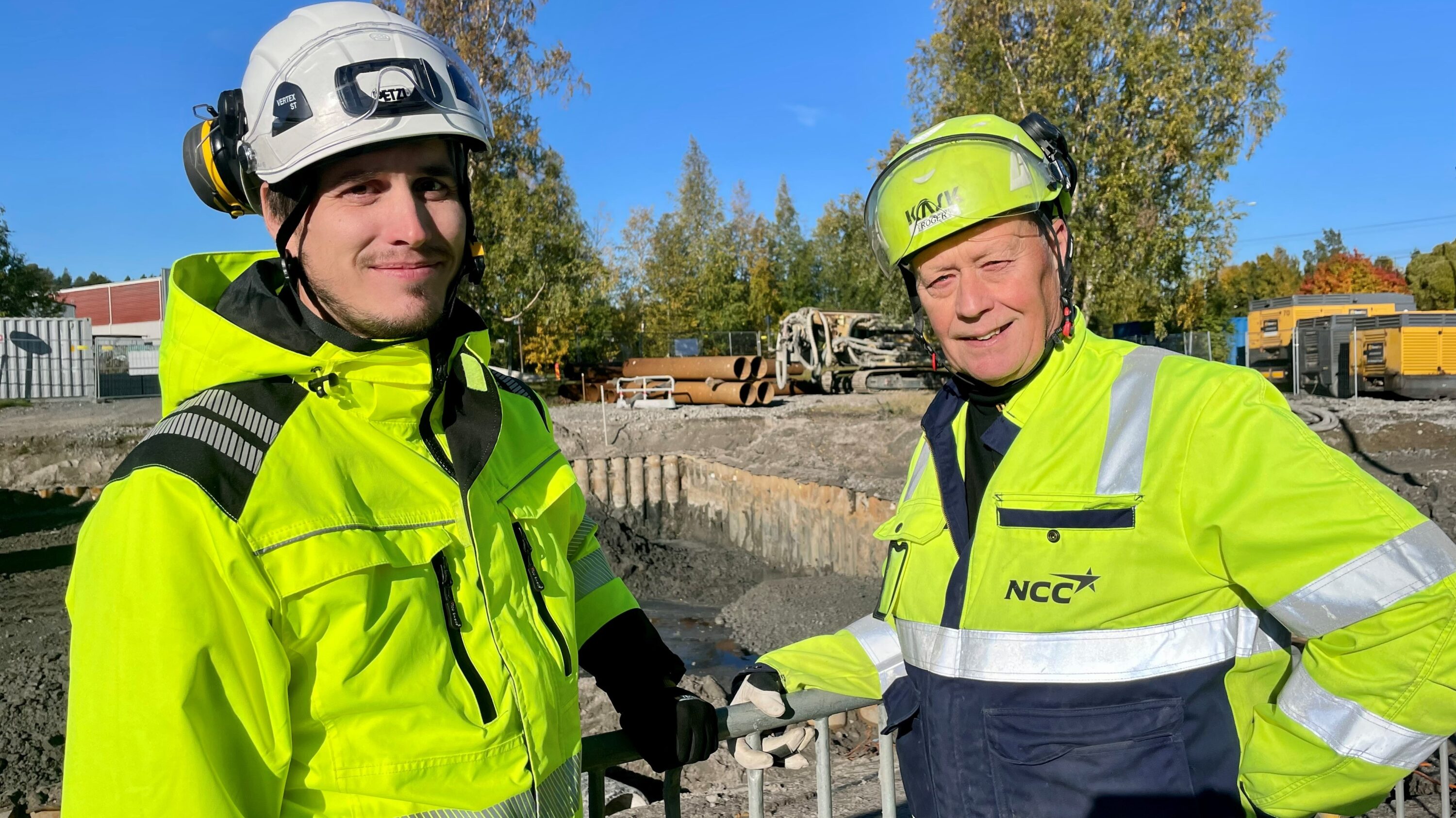 Pålnings­arbetet vid Arontorps­viken beräknas snart vara klart - Lumire